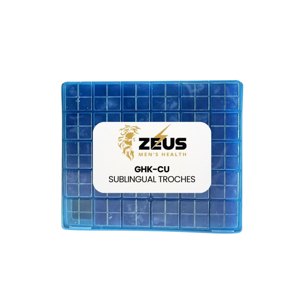 Once daily sublingual troche for total body benefits - ZEUS MENS HEALTH